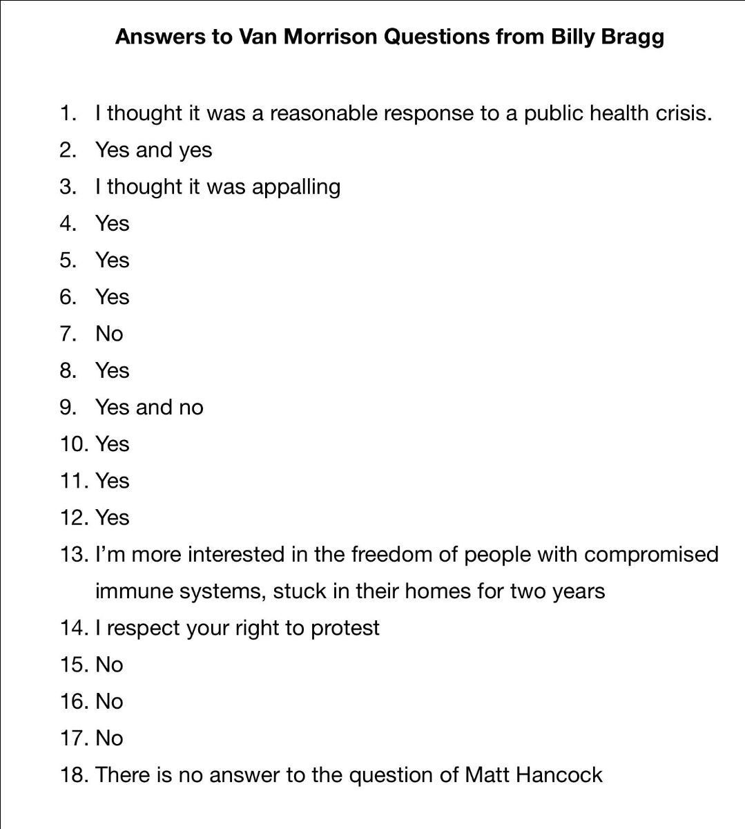 The 18 Questions Everyone Should Have Asked - LewRockwell